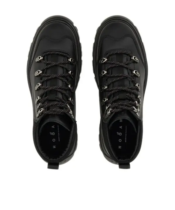 Hogan Lace-up Ankle Boots