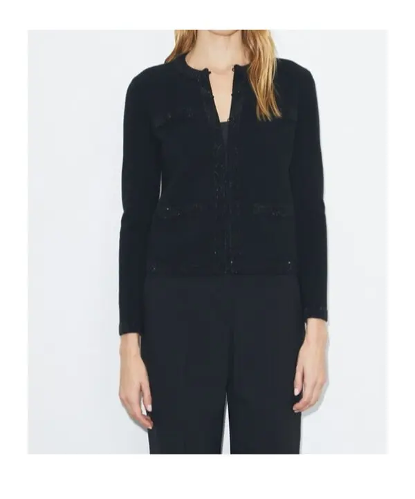 Tory Burch Embellished Cardigan