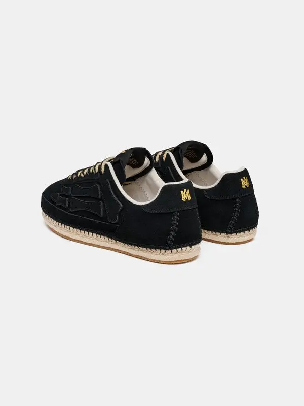Amiri Pacific Bones Espadrille - Black