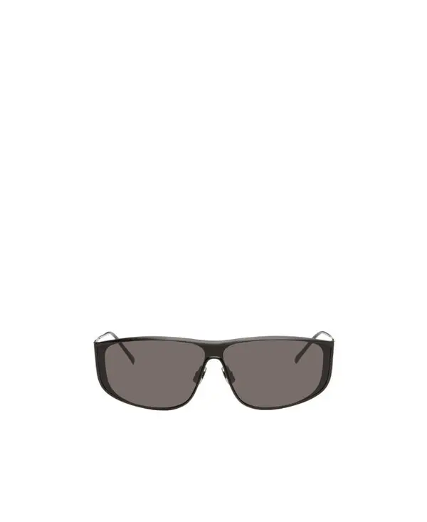 Saint Laurent Rectangle Frame Sunglasses - Brown