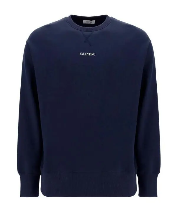 Valentino Garavani Logo Print Crewneck Sweatshirt