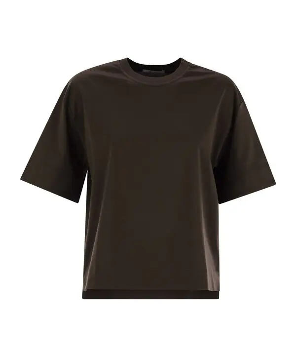 Max Mara Crewneck Short-sleeved T-shirt - Black