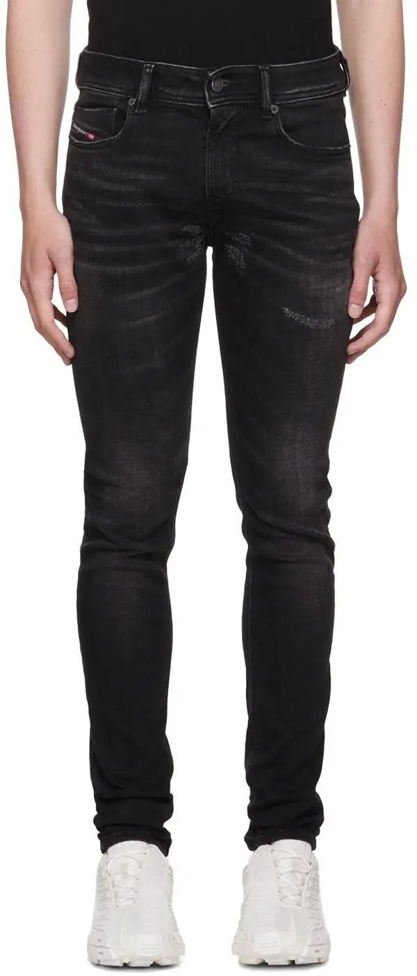 DIESEL® Faded Straight-leg Jeans