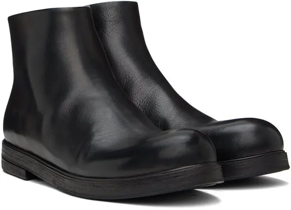 Marsèll Zucca Zeppa Ankle Boots - Black