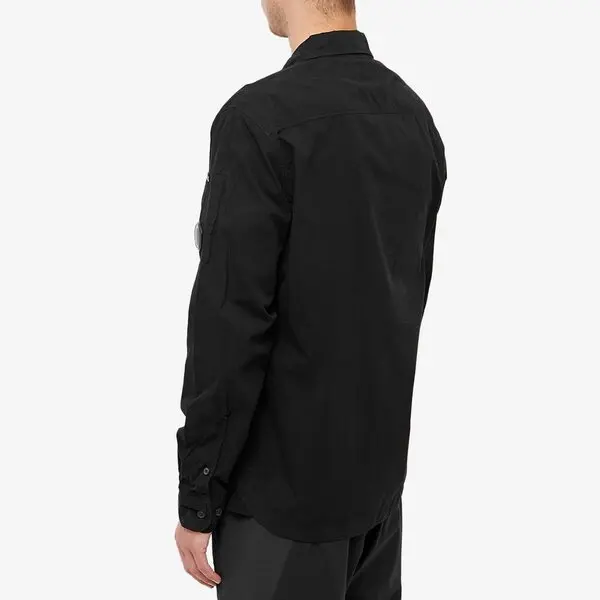 C.P. COMPANY Lens-detail Cotton Shirt Jacket