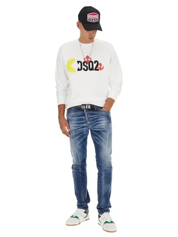 Dsquared2 X Pac-man Crewneck Sweatshirt