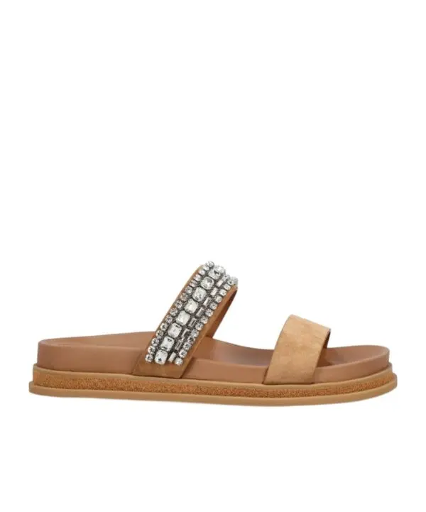 JIMMY CHOO Embellished Flat Sandals