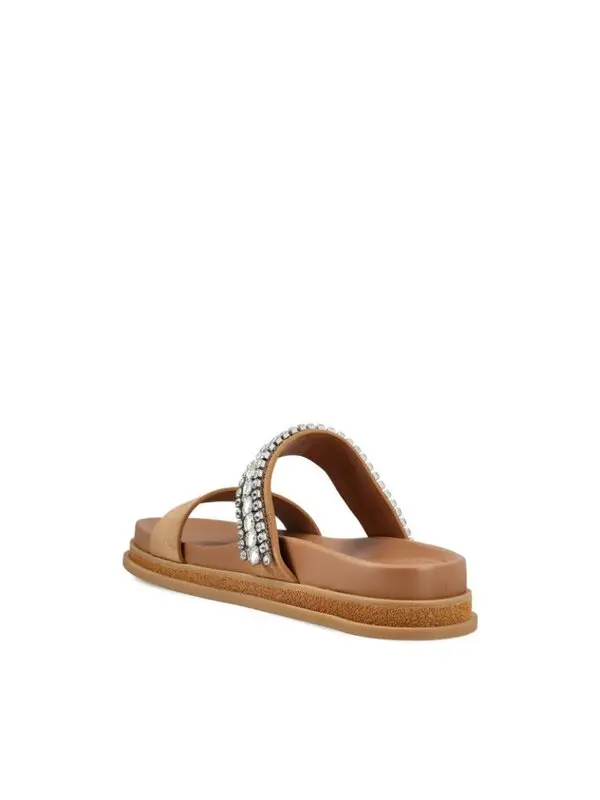 JIMMY CHOO Embellished Flat Sandals