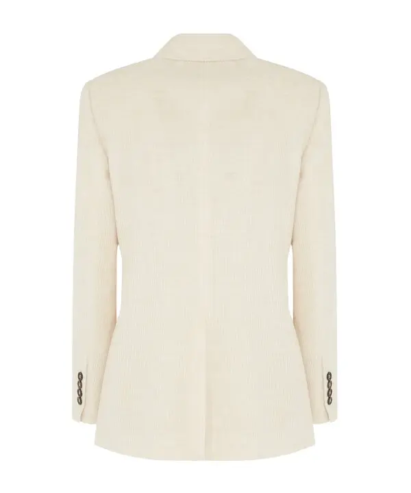 Brunello Cucinelli Double-breasted Corduroy Blazer