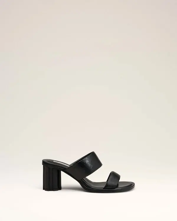Ami Double Strap Heeled Sandals