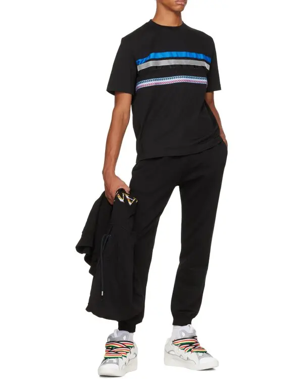 LANVIN Striped Crewneck T-shirt