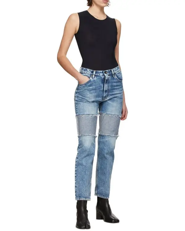 MAISON MARGIELA Sleeveless Bodysuit - Black