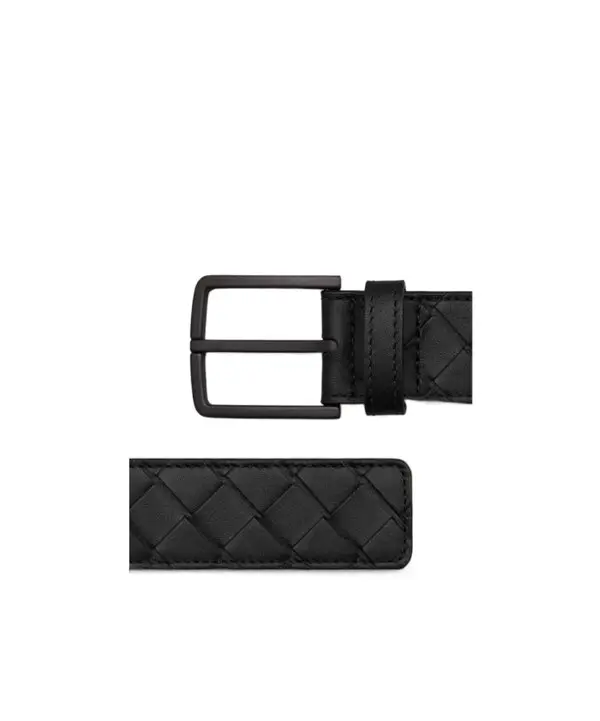 Bottega Veneta Woven Buckled Belt