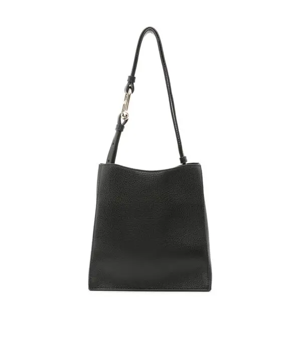 Furla Logo Shoulder Bag - Black