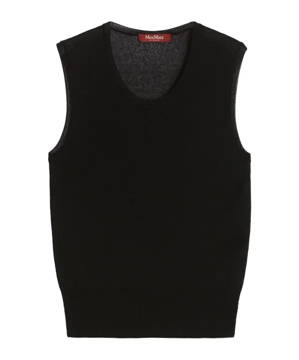 Max Mara Sleeveless Knit Top