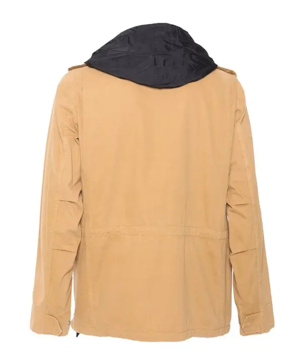 Aspesi Long-sleeved Casual Jacket With Stand Collar - Nude