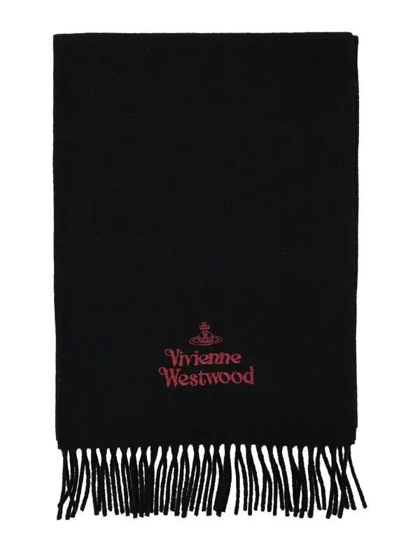 VIVIENNE WESTWOOD Logo Wool Scarf