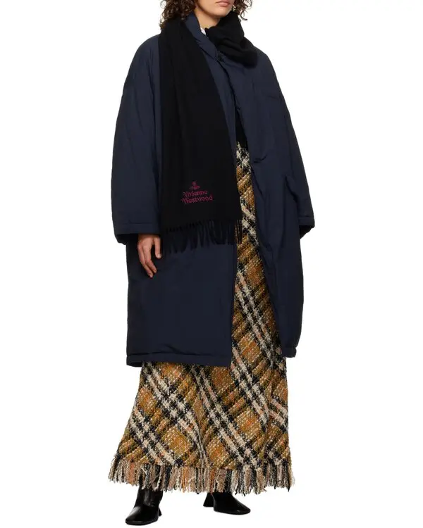 VIVIENNE WESTWOOD Logo Wool Scarf
