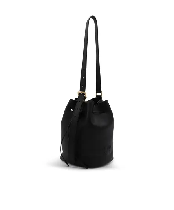 Miu Miu Logo Bucket Bag