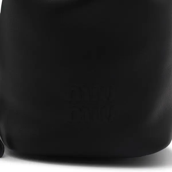 Miu Miu Logo Bucket Bag