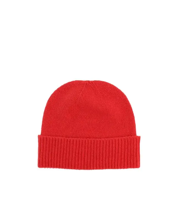 VIVIENNE WESTWOOD Logo Embroidered Beanie - Red