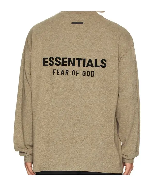 Fear Of God Long-sleeve T-shirt - Heather Ash