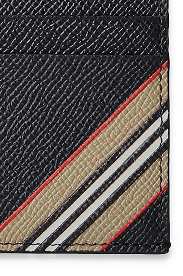Burberry Icon-striped Card Holder