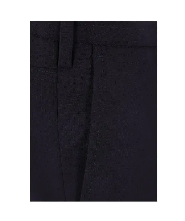 Eleventy Drawstring Tailored Pants - Black