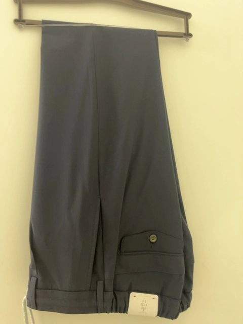 Eleventy Drawstring Tailored Pants - Navy