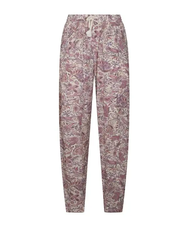 Isabel Marant Étoile Printed Drawstring Trousers