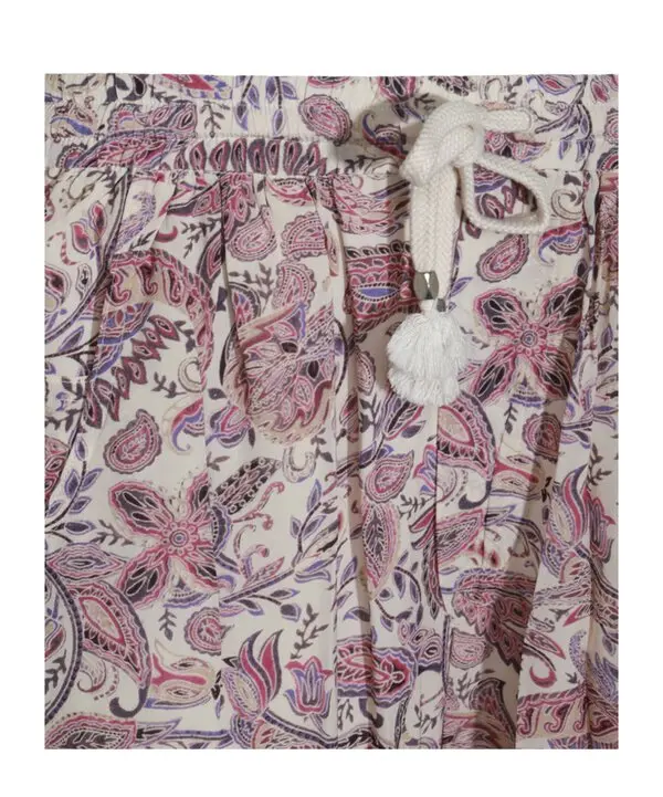 Isabel Marant Étoile Printed Drawstring Trousers