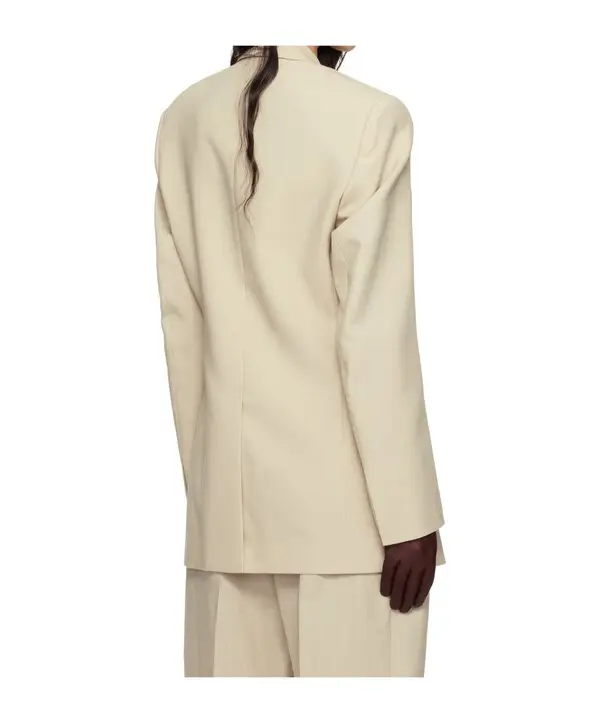Wardrobe.NYC Notch Lapel Button-down Blazer