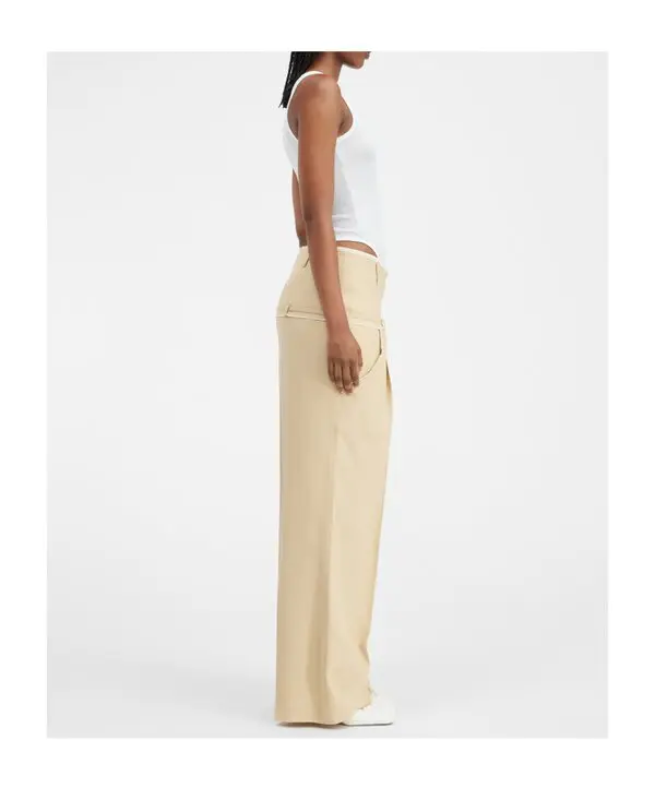 Jacquemus Belted Wide-leg Tailored Trousers