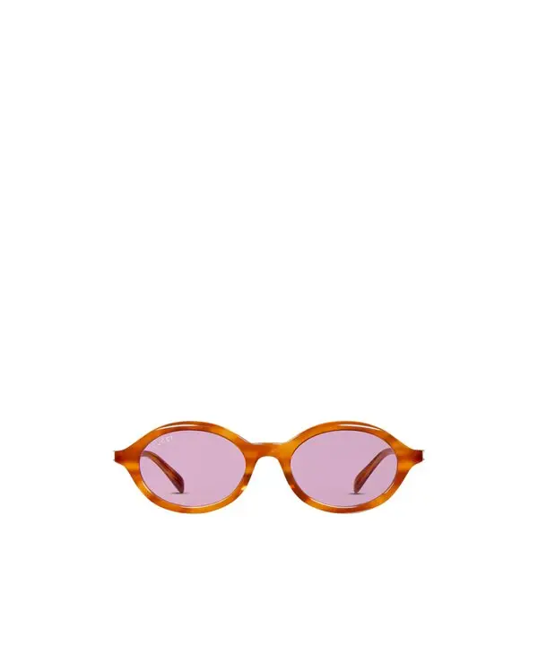 Gucci Round Frame Sunglasses - Pink