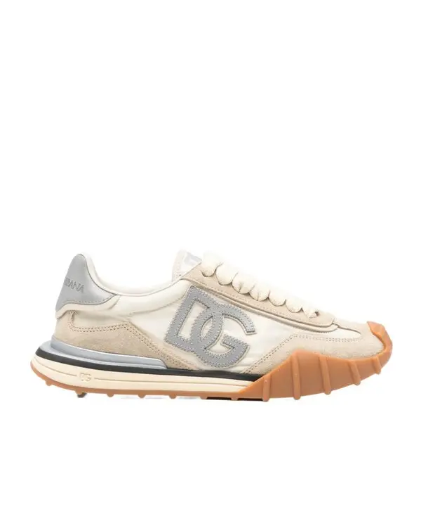 Dolce & Gabbana Dg Athletic Low-top Sneakers - Nude