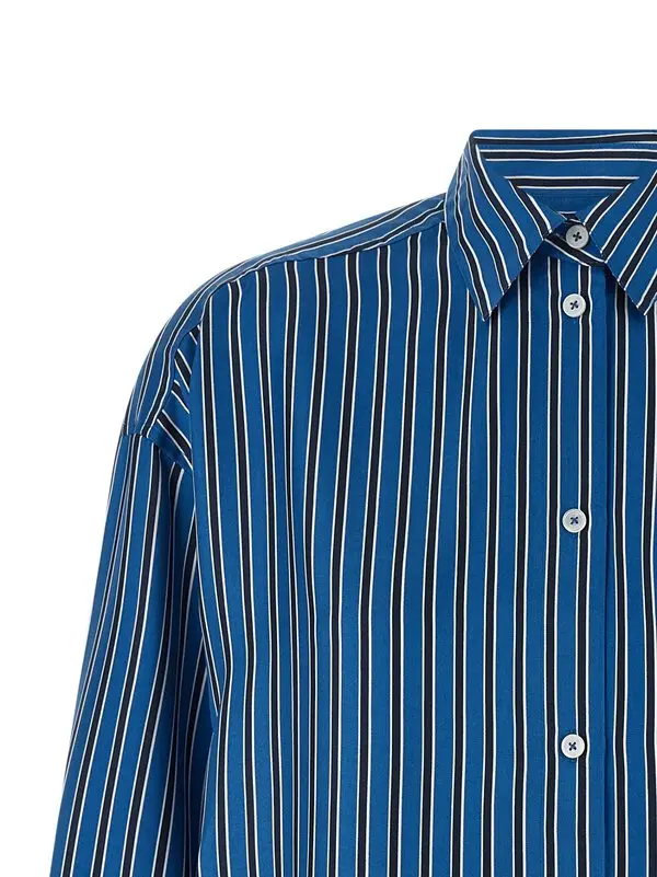 TOTEME Oversized Striped Shirt - No