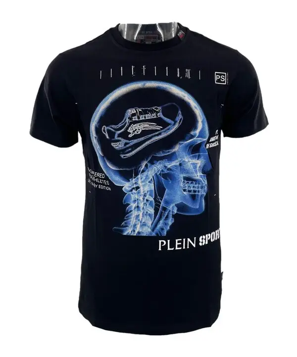 Philipp Plein Round Collar Printed T-shirt