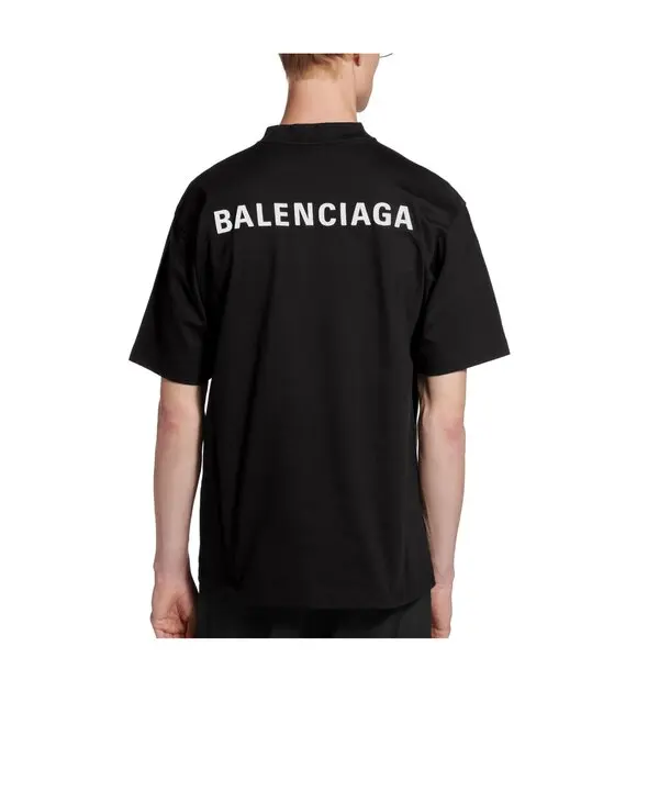 Balenciaga Logo Embroidered Medium-fit T-shirt