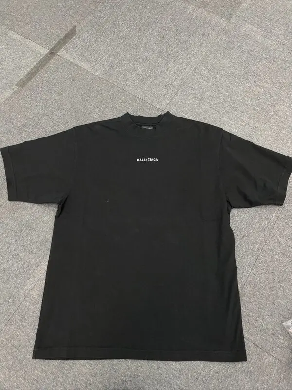 Balenciaga Logo Embroidered Medium-fit T-shirt