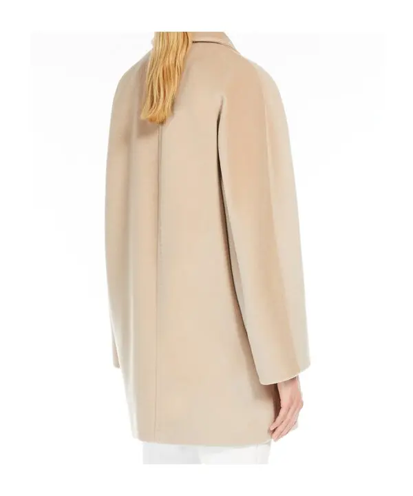 Max Mara Double-breasted Coat - Nude