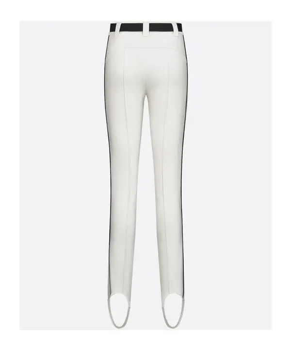 Dior Alps Fitted Ski Pants With Logo Detail - White