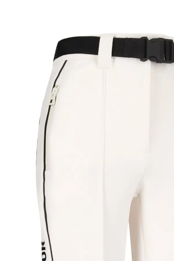Dior Alps Fitted Ski Pants With Logo Detail - White