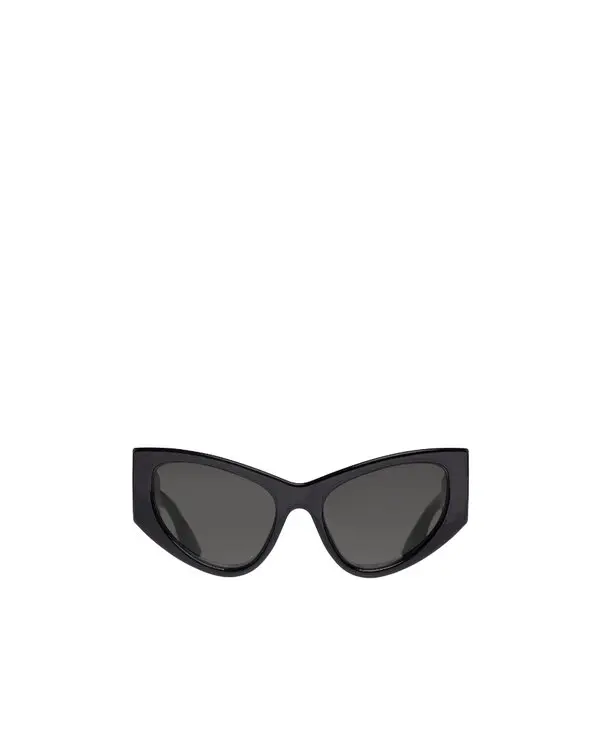 Balenciaga Cat Eye Frame Sunglasses - Black