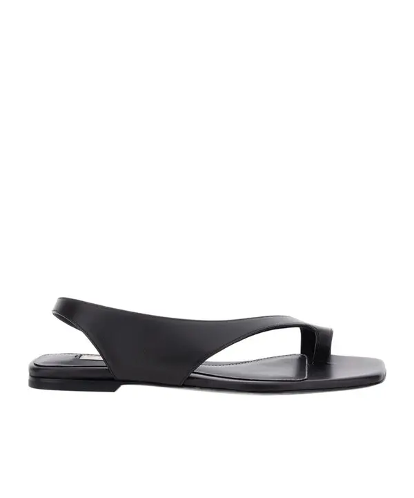 TOTEME Square Toe Thong Sandals