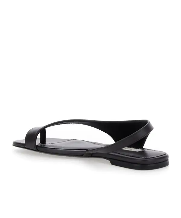 TOTEME Square Toe Thong Sandals