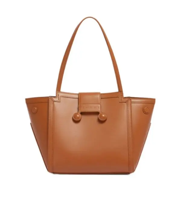 Marni Mini Riviera Bag - Light Brown