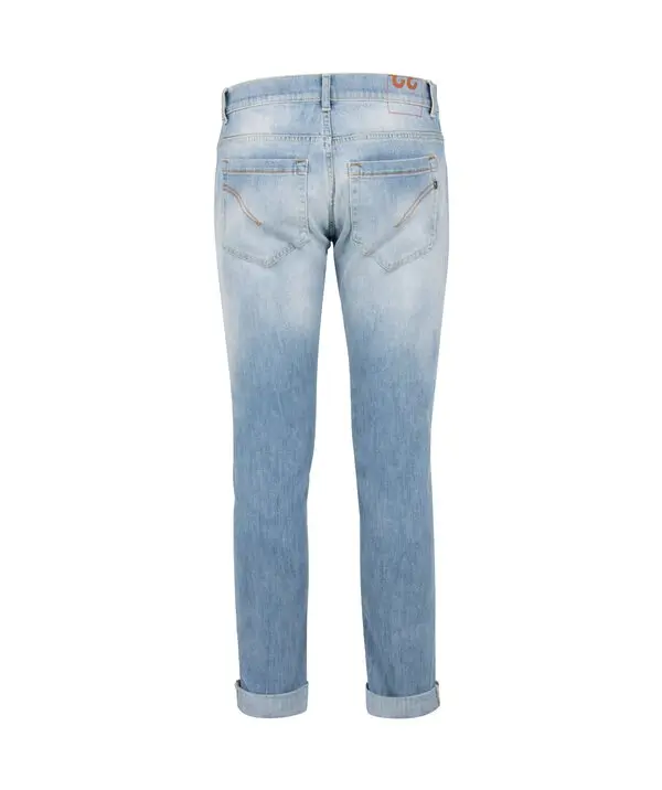 DONDUP 5 Pocket Regular Fit Jeans - Blue