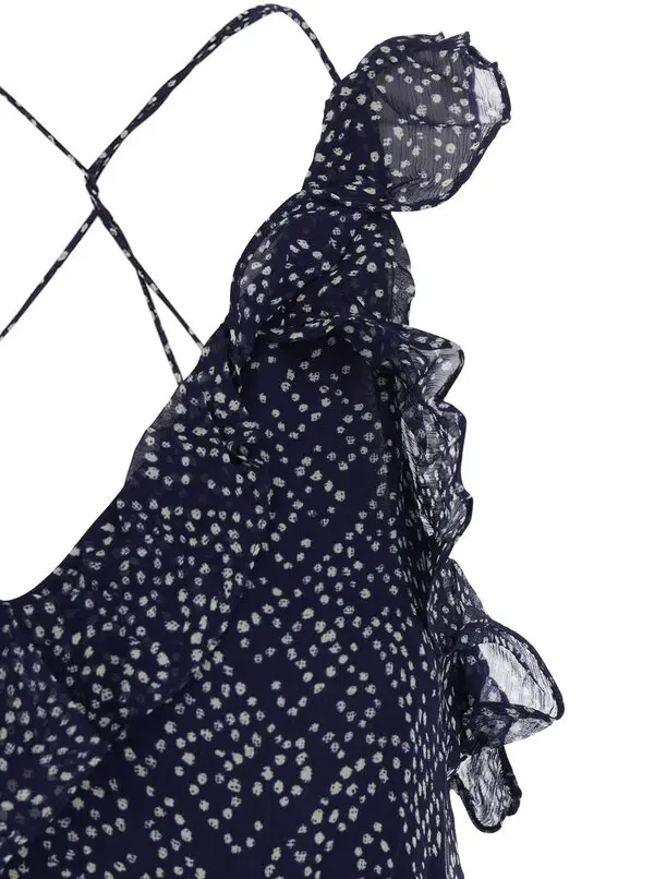 Isabel Marant Étoile Floral Print Midi Dress