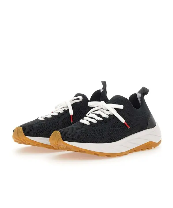 Kiton Meshed Lace-up Sneakers