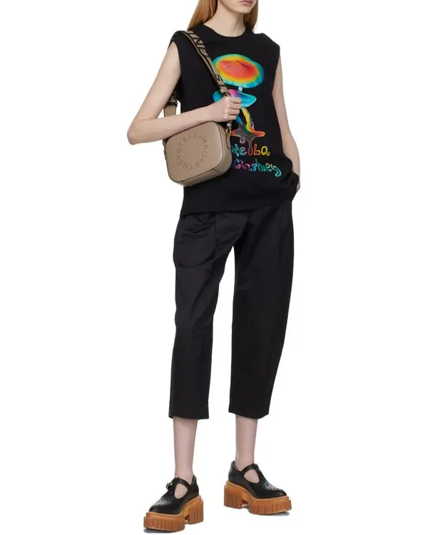 Stella McCartney Logo Mini Crossbody Bag
